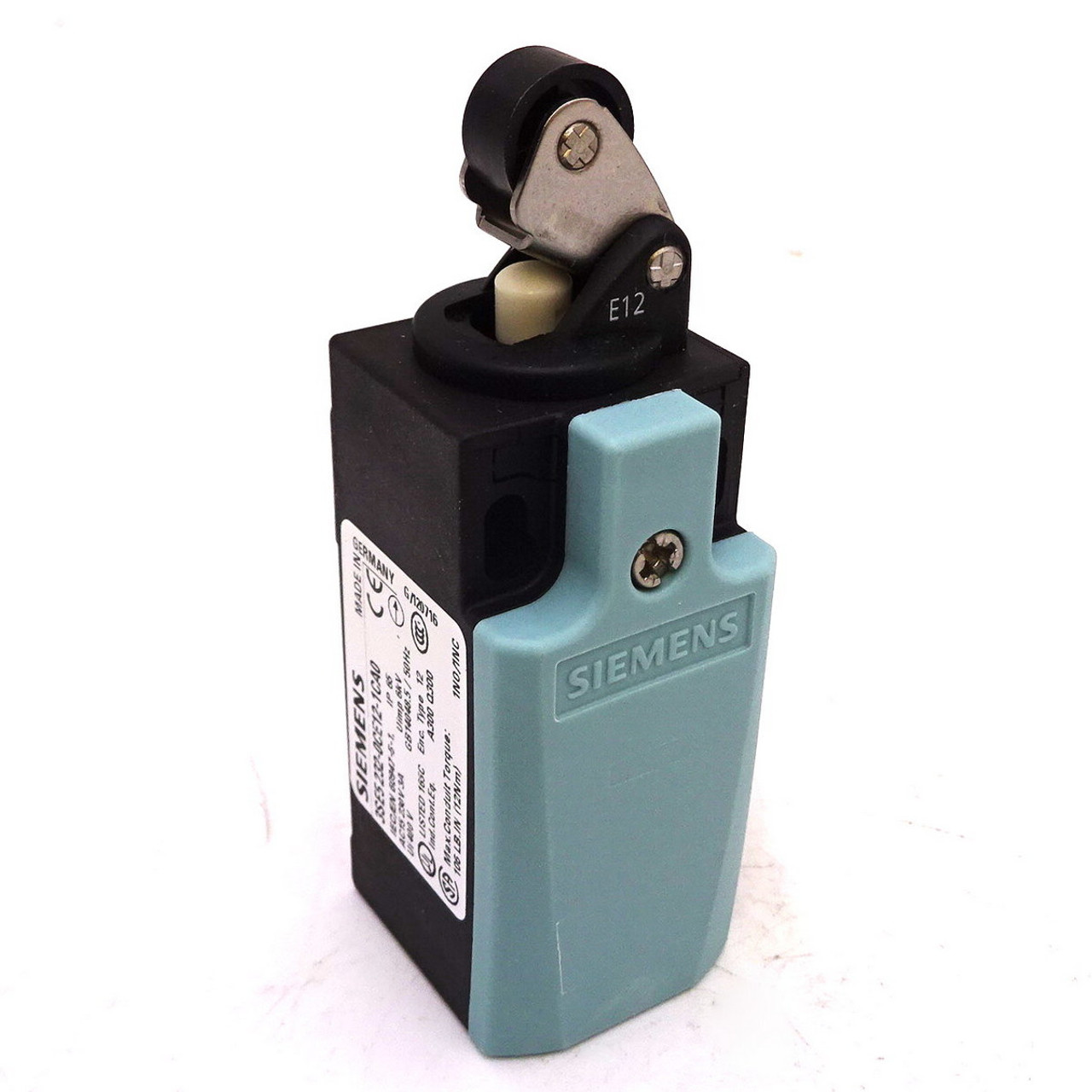 Limit Switch 3SE5232-0CE12-1CA0 Siemens Roller Lever 230V 3A 1NO/1NC - Axxa - Motor Control ...